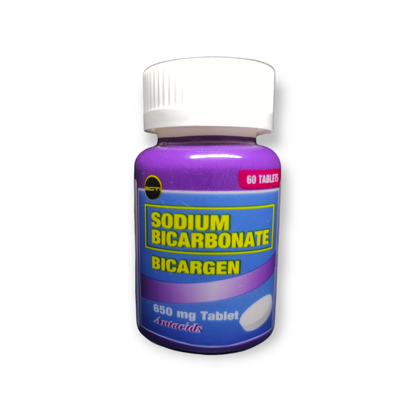 BICARGEN Sodium Bicarbonate 650mg Tablet 1's price in the Philippines ...